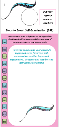 Breast Self-Exam Card Template (WORD) – Urban Indian Health Institute