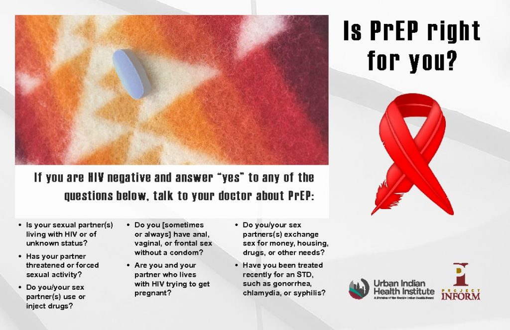 Is PrEP Right for You? – Urban Indian Health Institute