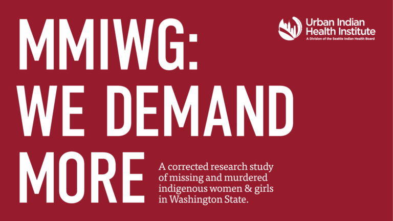 Urban Indian Health Institute – Decolonizing data, for indigenous ...