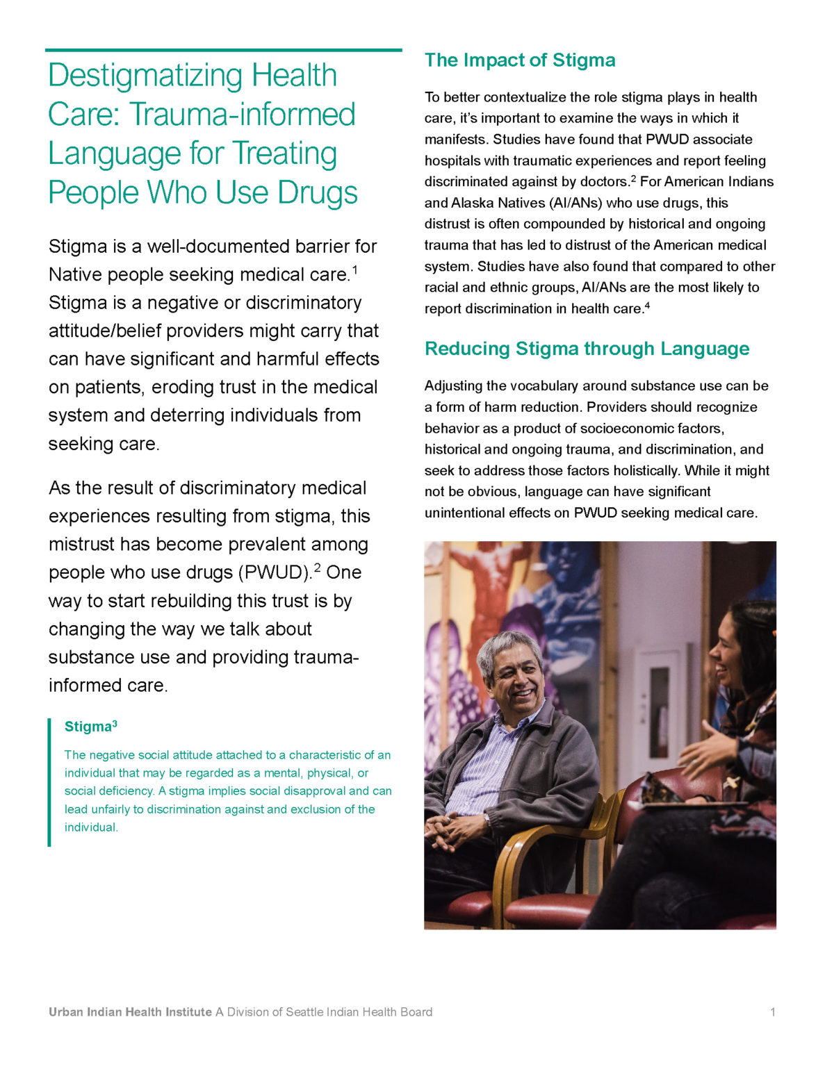 Destigmatizing Health Care: Trauma-informed Language for Treating ...